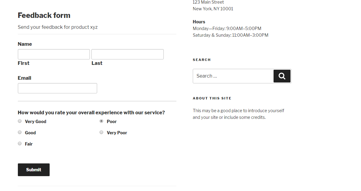 How To Add a Feedback Form To Your WordPress Website - PluginOps