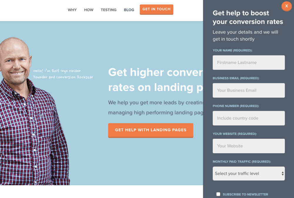 Create Better Forms For Your Landing Pages - PluginOps