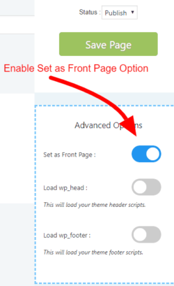 How to set PluginOps Landing Page as Home Page - PluginOps