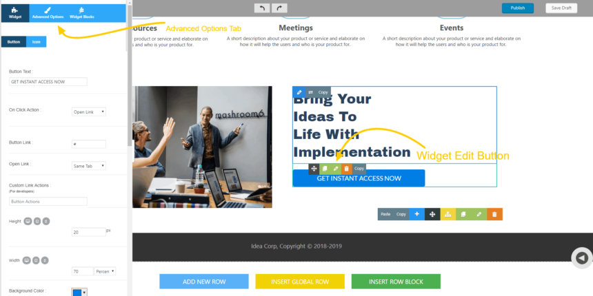 Pluginops Landing Page Builder Getting Started Pluginops