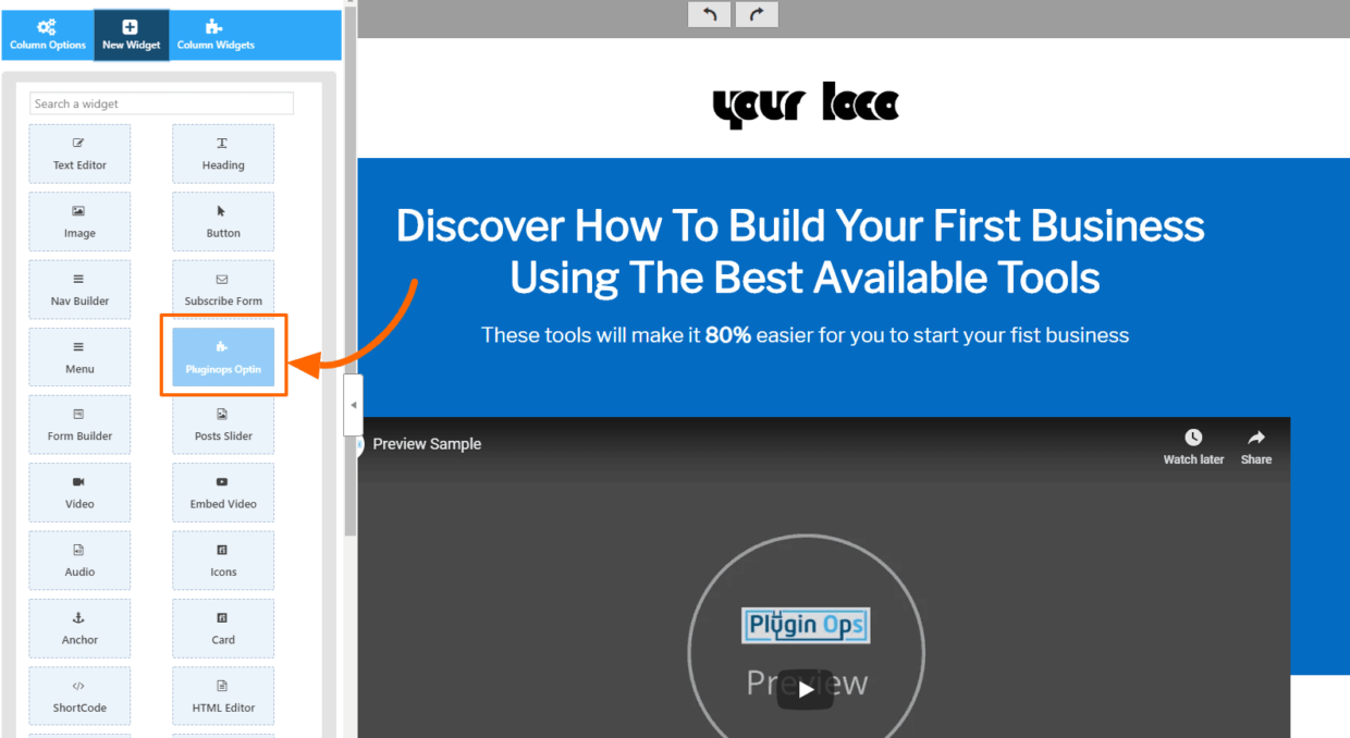 How To Add PluginOps PopUps to Landing Pages - PluginOps