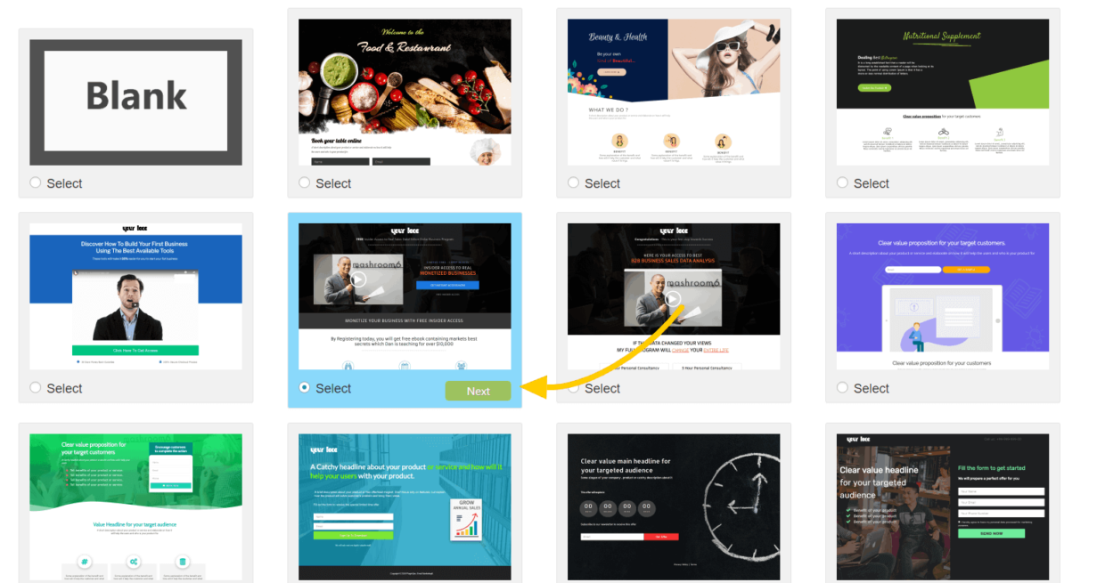 Pluginops Landing Page Builder Getting Started Pluginops